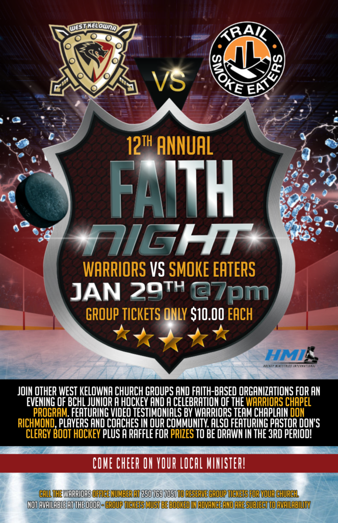 NEWS: PASTOR DON’S 12th ANNUAL FAITH NIGHT TO TAKE PLACE SATURDAY ...
