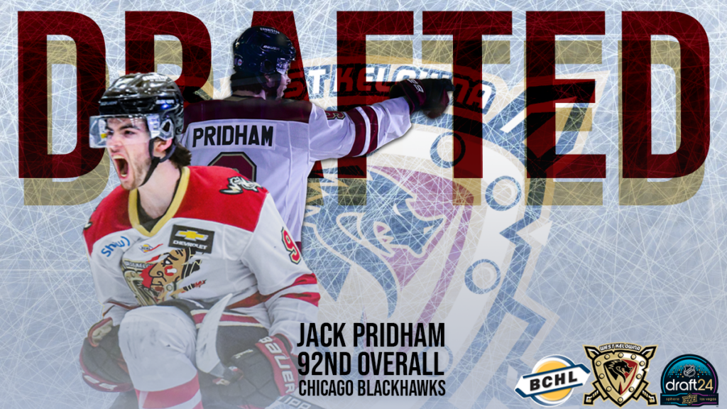 Warriors forward Jack Pridham selected in NHL Entry Draft | West ...
